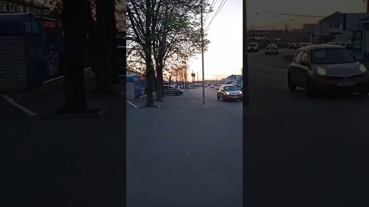 День космонавтики. Закат солнца
