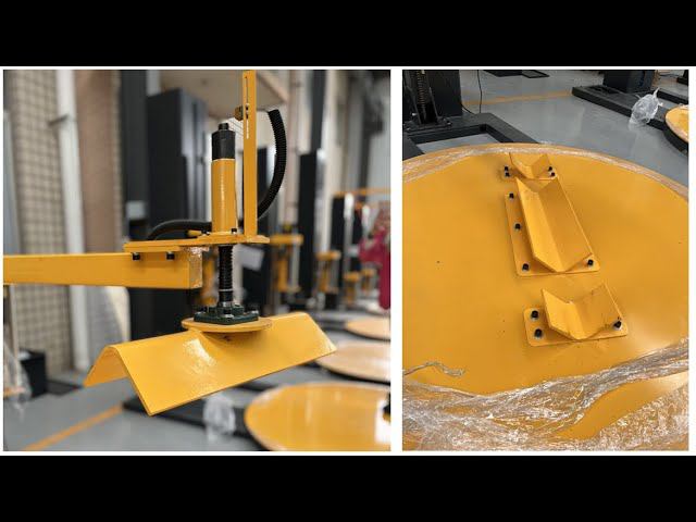 Полу-автоматический паллетообмотчик T1650FD со сменным верхним прижимом (дверной)