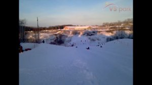Тюбинговый парк на Заячьей горе. Начало.