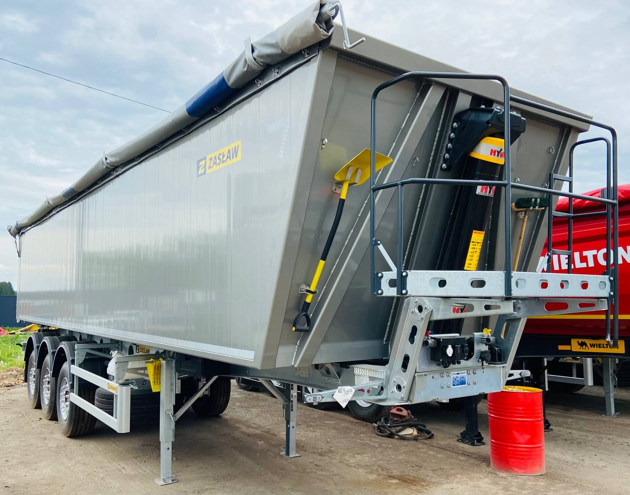 Самосвальный алюминиевый Zaslaw NW.97.18.AKD 45 кубов 2021 г.в. в наличии !!!