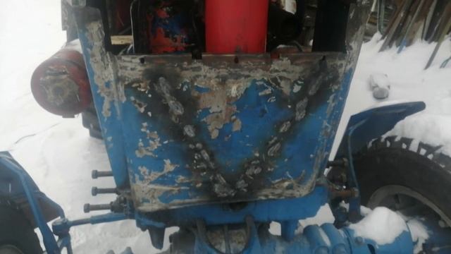 Т-40 АМ. 012 серия. Капот установлен. Про передние диски.