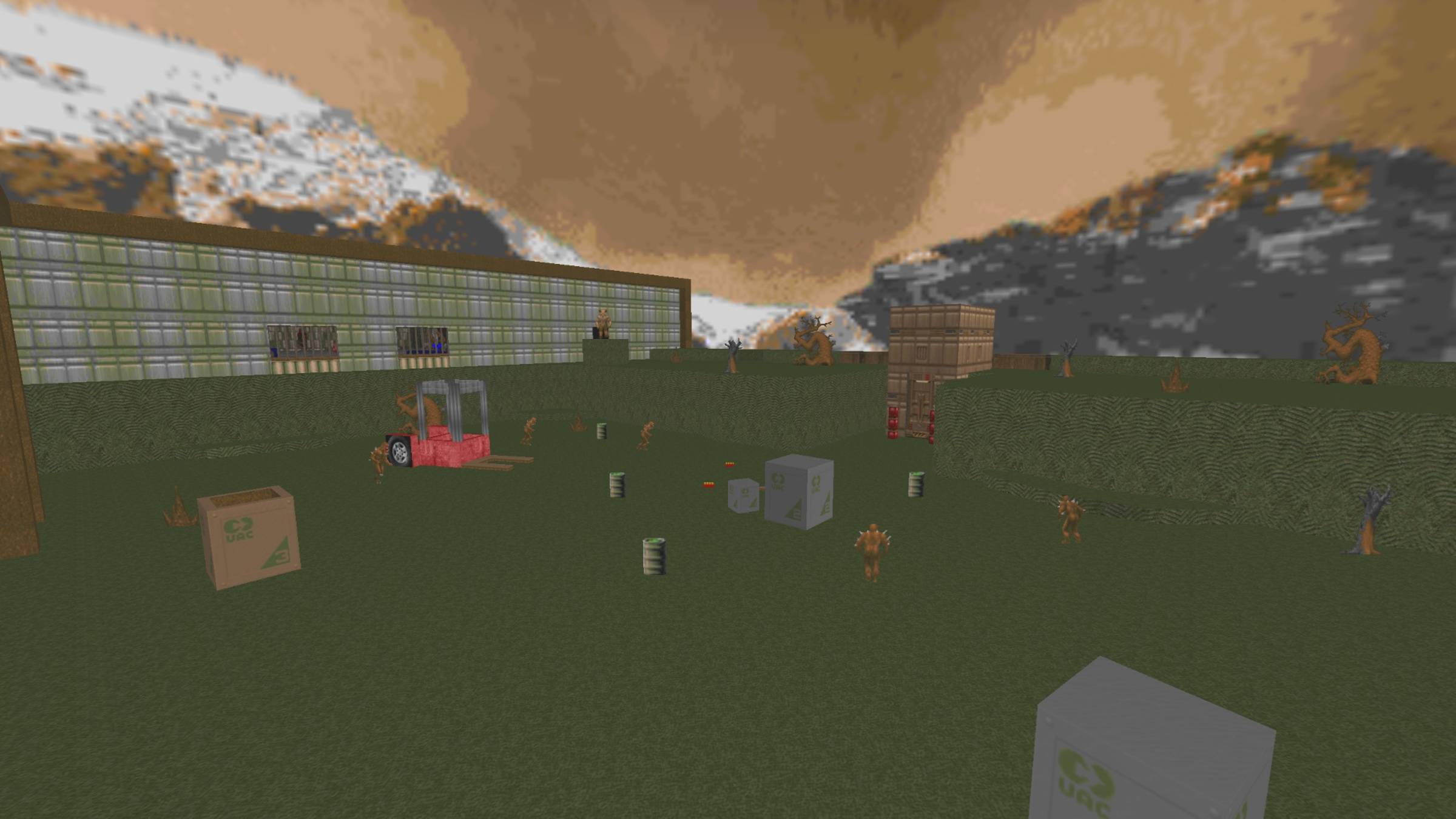Map05: Nukage Refinery - Road to Hades [Все секреты]