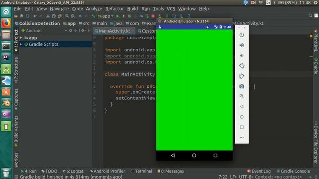 Androidkotlin Collision Detection Setup смотреть онлайн видео от 