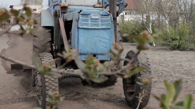 Фрезерование 2020 на Т-40АМ Самодельной Почвофрезой.