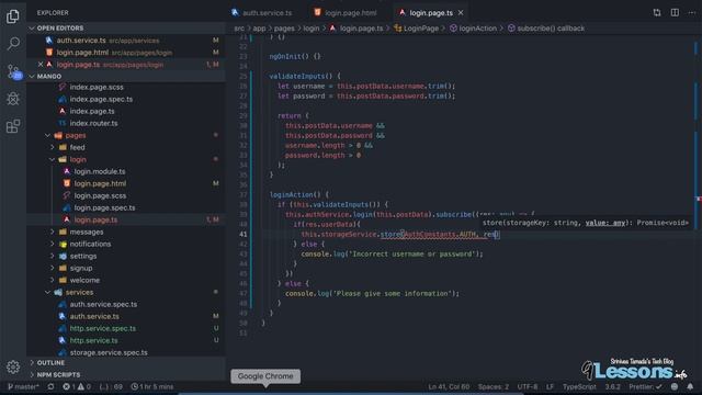 New Ionic 5 Angular 8 Restful API User Authentication Login and Signup using Guard and Resolver ...