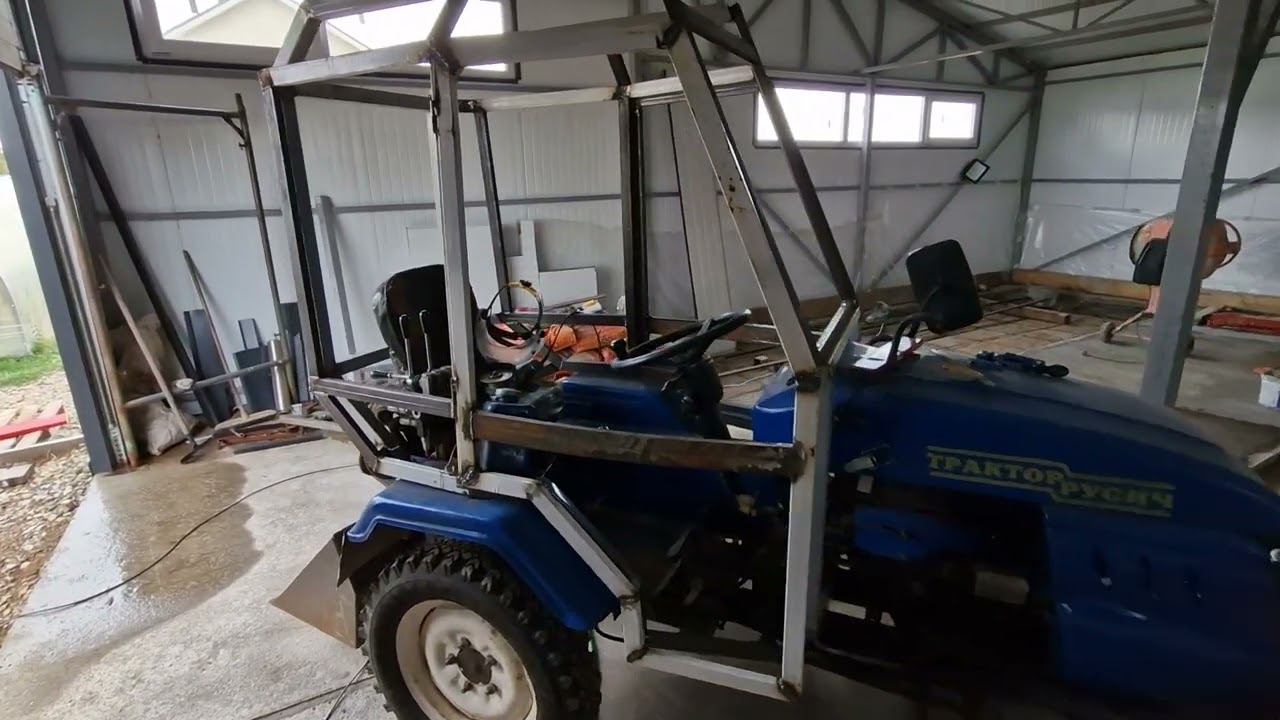 Трактор Паша. Делаю двери.