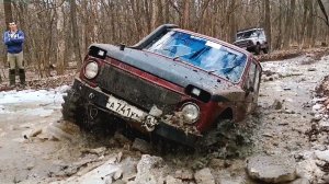 Нивы на танковой дороге! Жесткая заруба! Волоконовка в гостях | Офф-роуд Валуйки